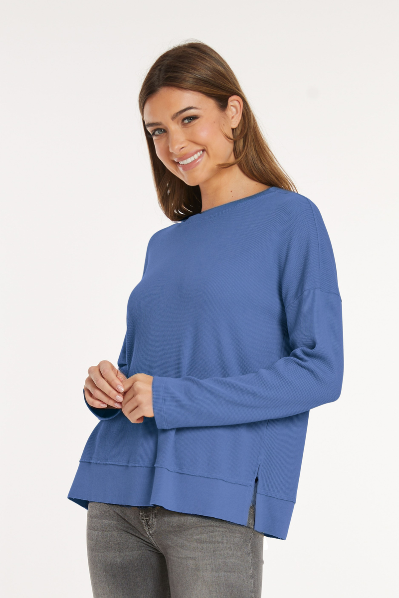 L/S Crew Neck Boxy Top – mododoc Los Angeles